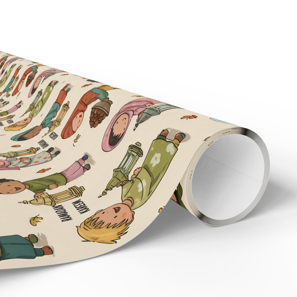 Ramadan Wrapping Paper | Kindness & Sharing Iftaar Design with Muslim