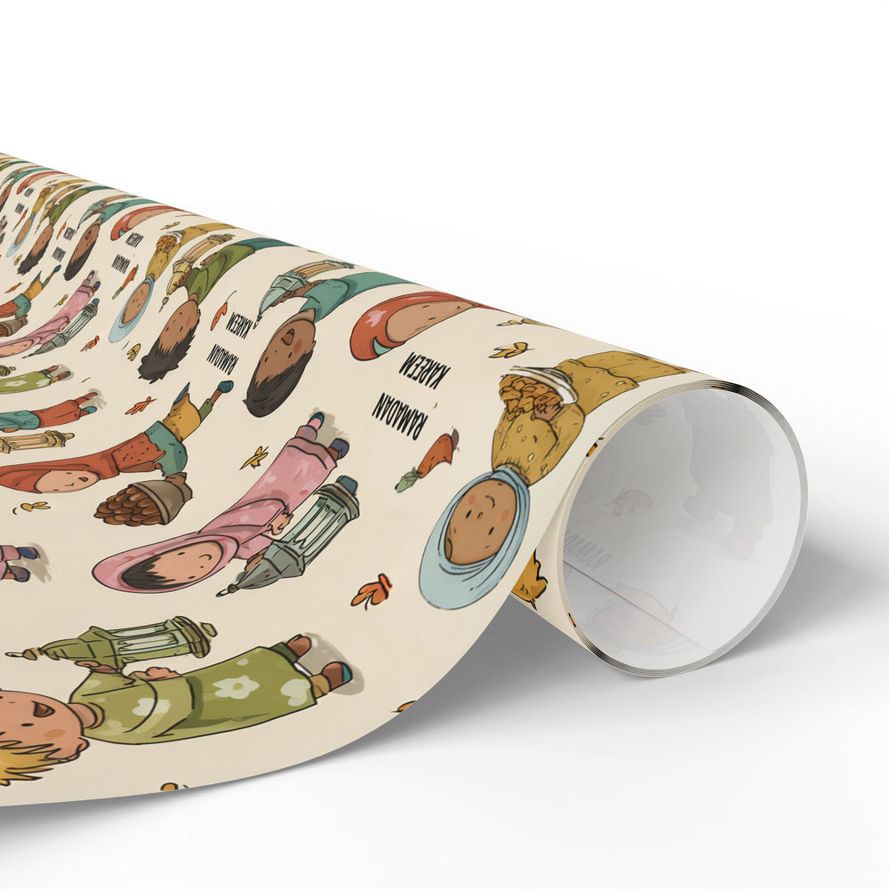 Ramadan Wrapping Paper | Kindness & Sharing Iftaar Design with Muslim