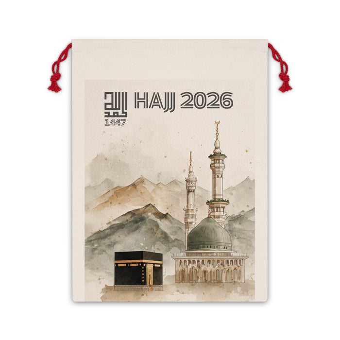 Personalised Hajj Gift Bag 2026 | Custom Islamic Travel Bag | Ihram St